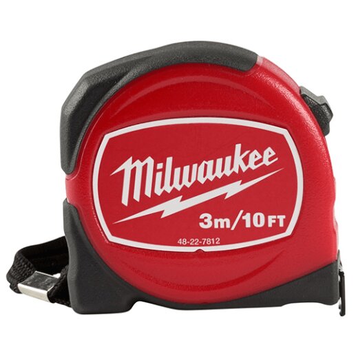 Milwaukee 48-22-7812 ตลับเมตร 3 เมตร #076002283 - HereTools