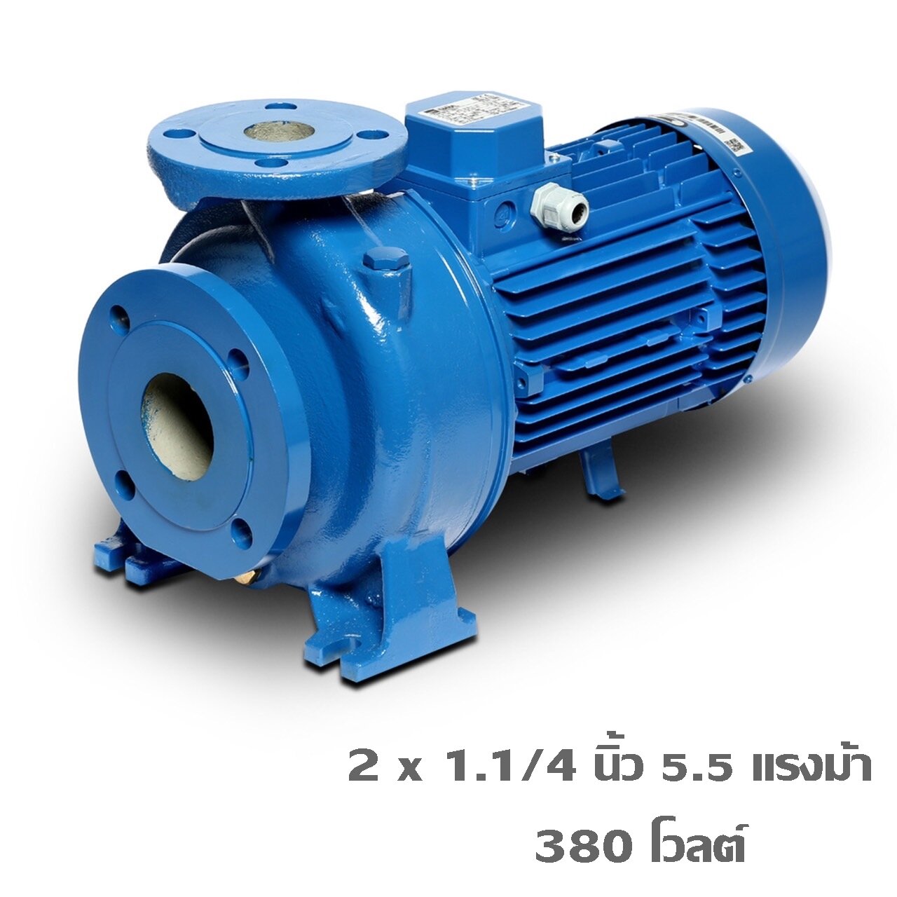 EBARA 3D 32-200/4.0 ปั้มหอยโข่ง (หน้าแปลน) 2 x 1.1/4 นิ้ว 5.5 แรงม้า 380 โวลต์ (ไม่รวมหน้าแปลน ...