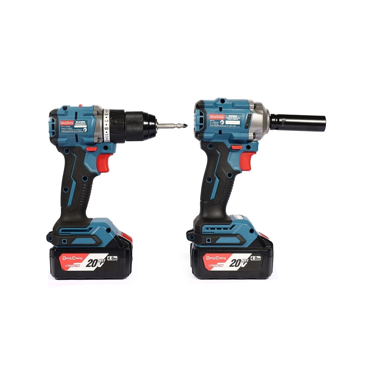 Dongcheng DCKIT28 (TYPE EK) SET COMBO บล็อกกระแทกไร้สาย DCPB358 + สว่าน ...