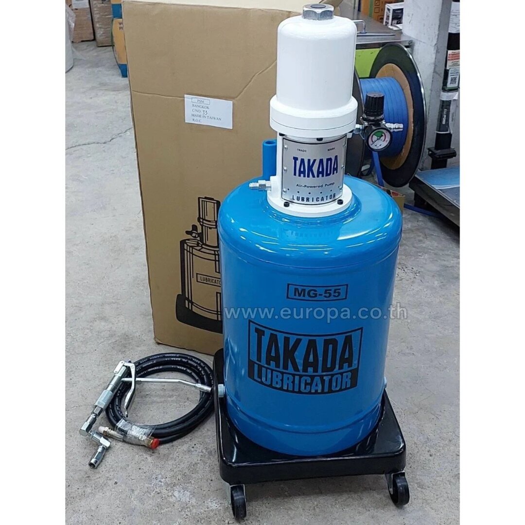 TAKADA MG-55 ถังอัดจารบีใช้ลม 20 ลิตร (Taiwan) - HereTools