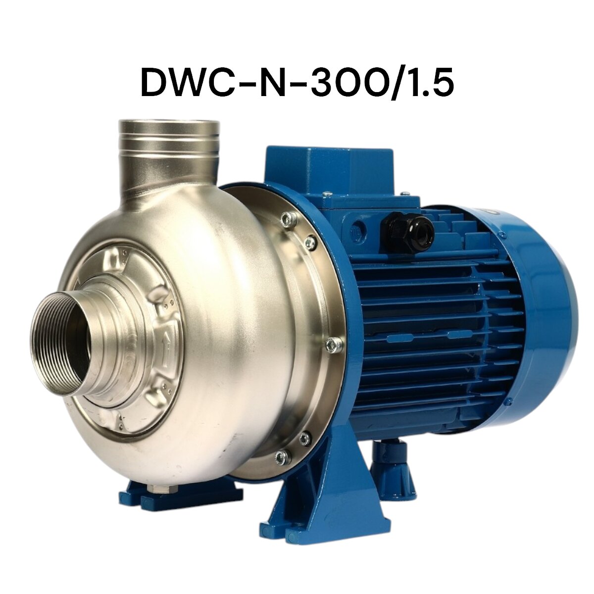 EBARA DWC-N-300/1.5 ปั๊มหอยโข่งสแตนเลส (ใบพัดปิด) 2 x 2 นิ้ว 2.0 HP 380V. #E061-1220 - HereTools