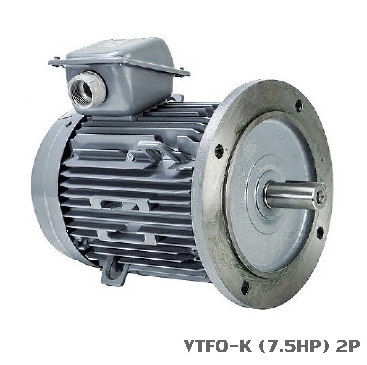 HITACHI VTFO-KK-7.5HP.2P.380V มอเตอร์หน้าจาน 7.5 HP. 2 Pole 380V. (5.5 ...