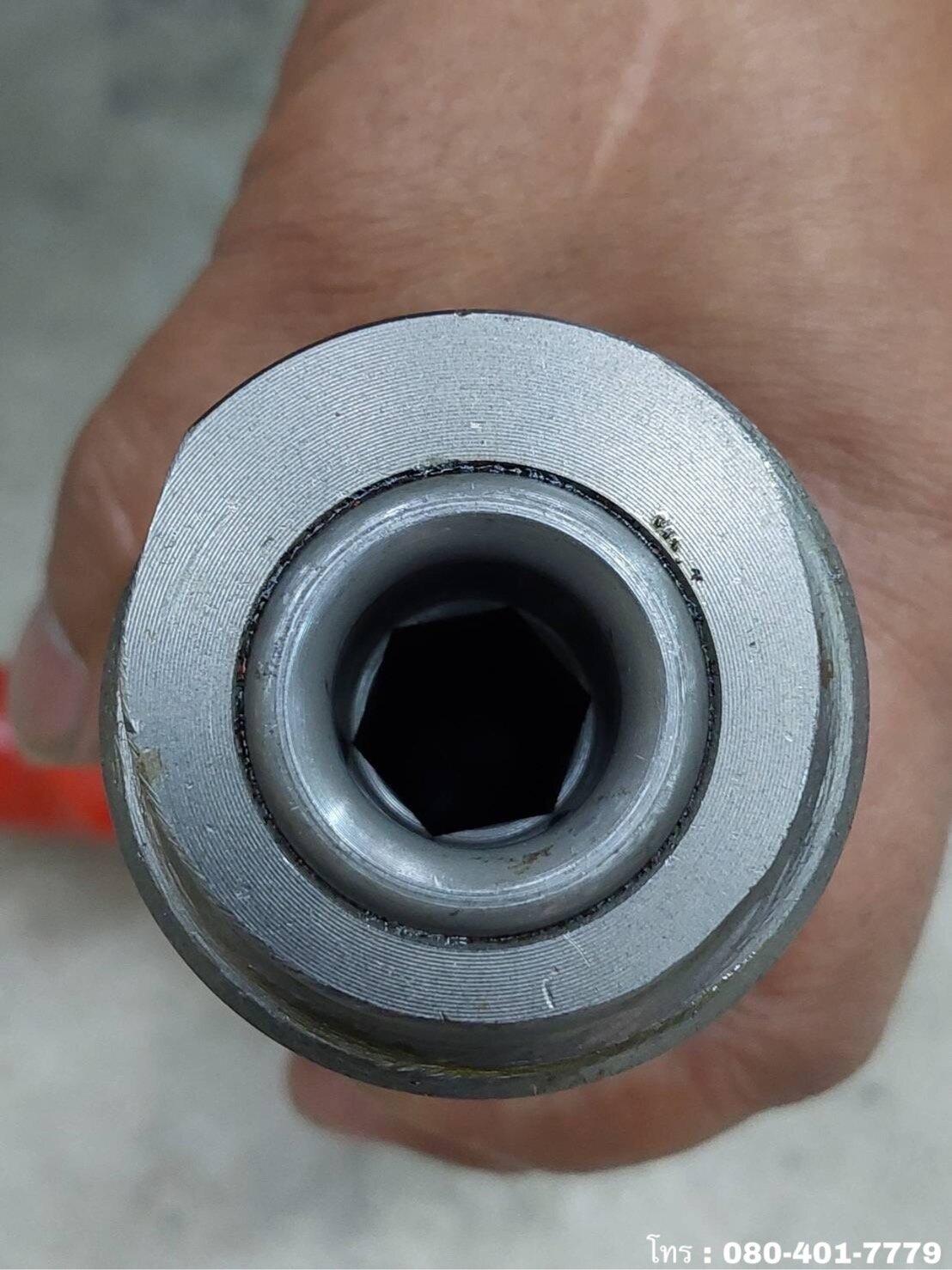 TOKU AA-3B (AA-3B-HEX ) (แกนดอก 6 เหลี่ยม) เครื่องสกัดลม + ดอกสกัดปลายแหลม 12 นิ้ว made in Japan ...