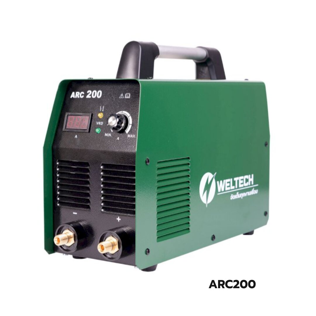 WELTECH ARC200 เครื่องเชื่อมไฟฟ้า ระบบ Inverter 200 แอมป์ (220V ...