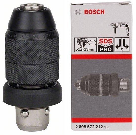 2608572212 BOSCH หัวจับดอกก้านกลม KEYLESS 3/8 นิ้ว (สำหรับ GBH2-26DFR ...