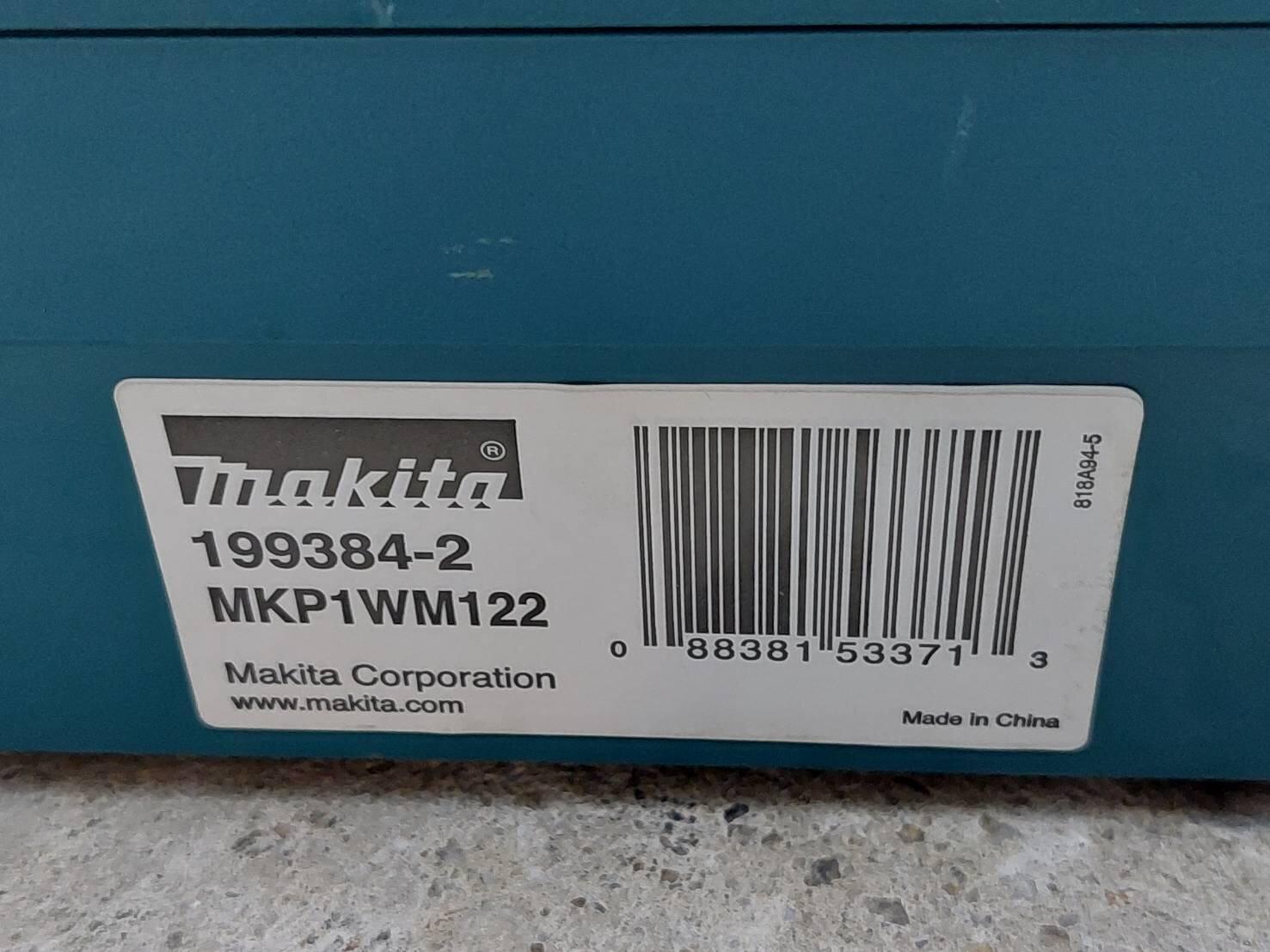 Makita 199384-2 MKP1WM122 ชุดแบตเตอรี่ + แท่นชาร์ต 12V. + กล่อง MAKPAC ...