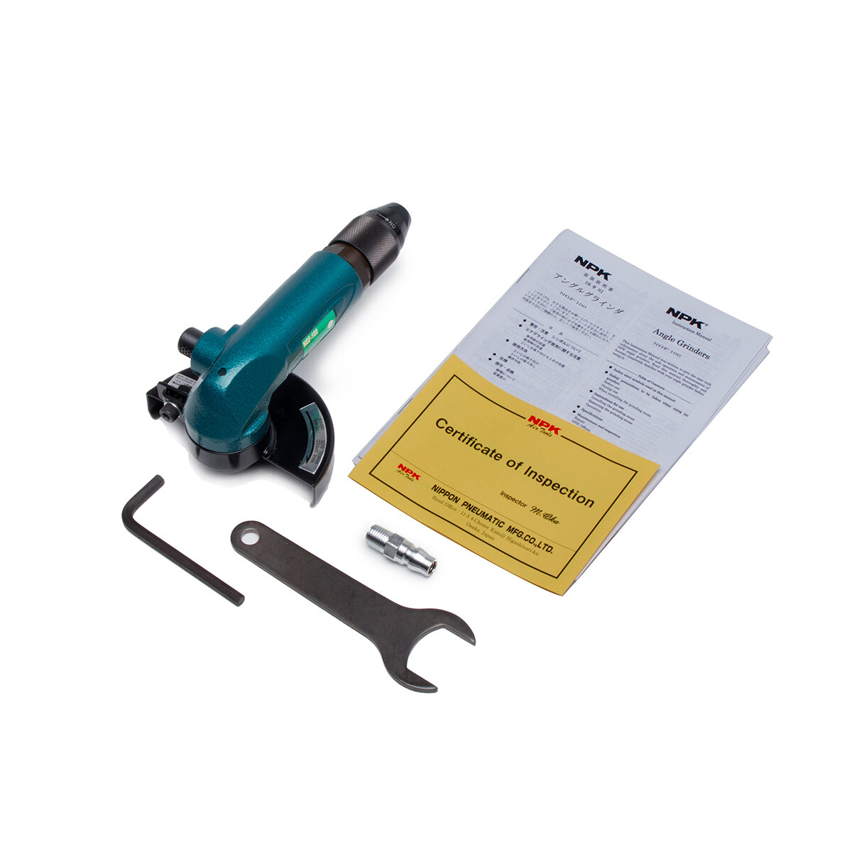 NPK NGF-100 เครื่องเจียรลม 4 นิ้ว (น้ำหนักเบา) Made in Japan #N121-0027 ...