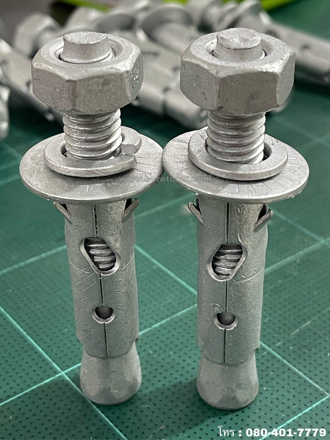 FASTENIC ST-12-HDG พุกเหล็ก ชุบ HDG 1/2 นิ้ว x 95 มม. (บรรจุ 15 ตัว ...