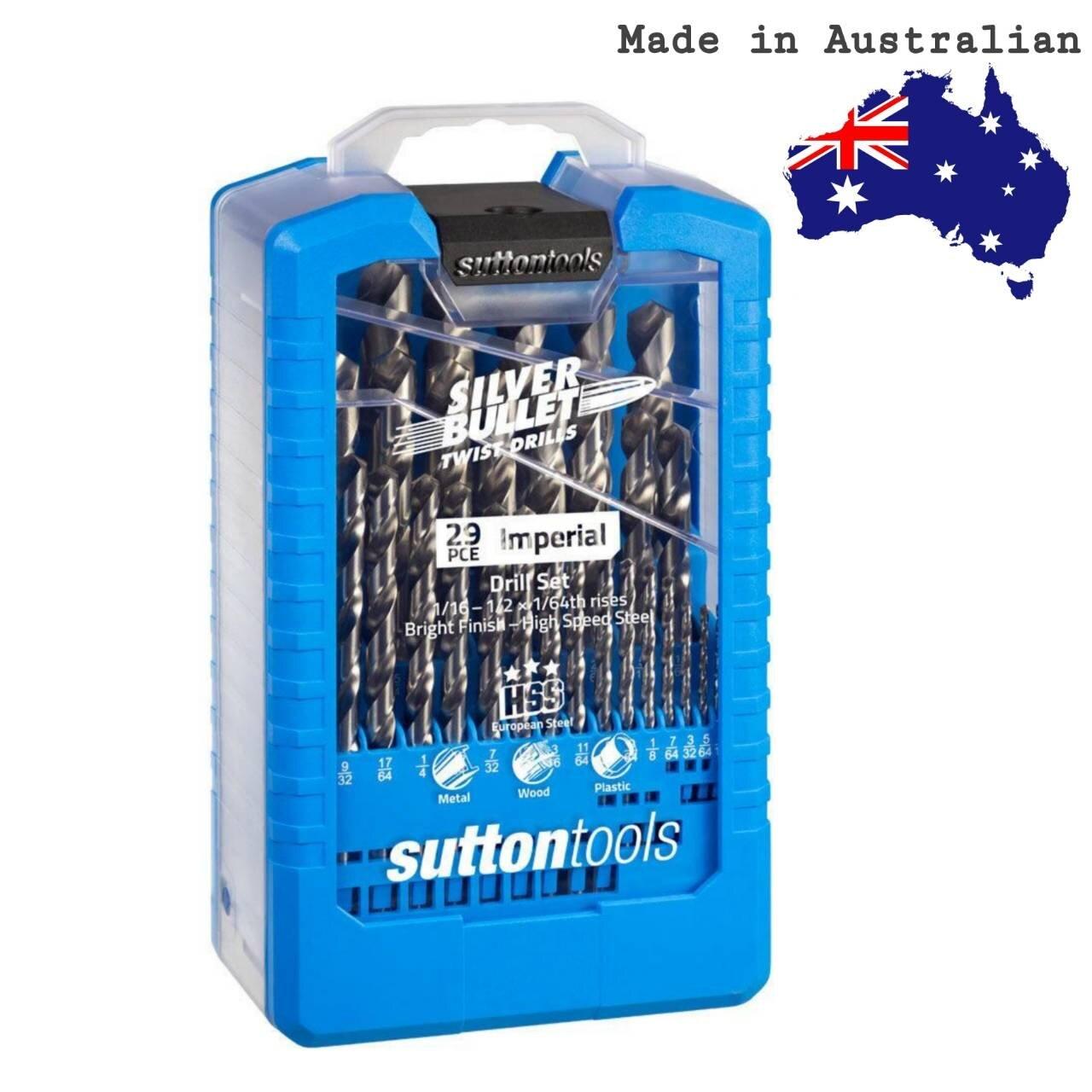 D101 S3 : SILVER BULLET ดอกสว่านเจาะเหล็ก sutton เบอร์ 1/16 - 1/2 (29 ...