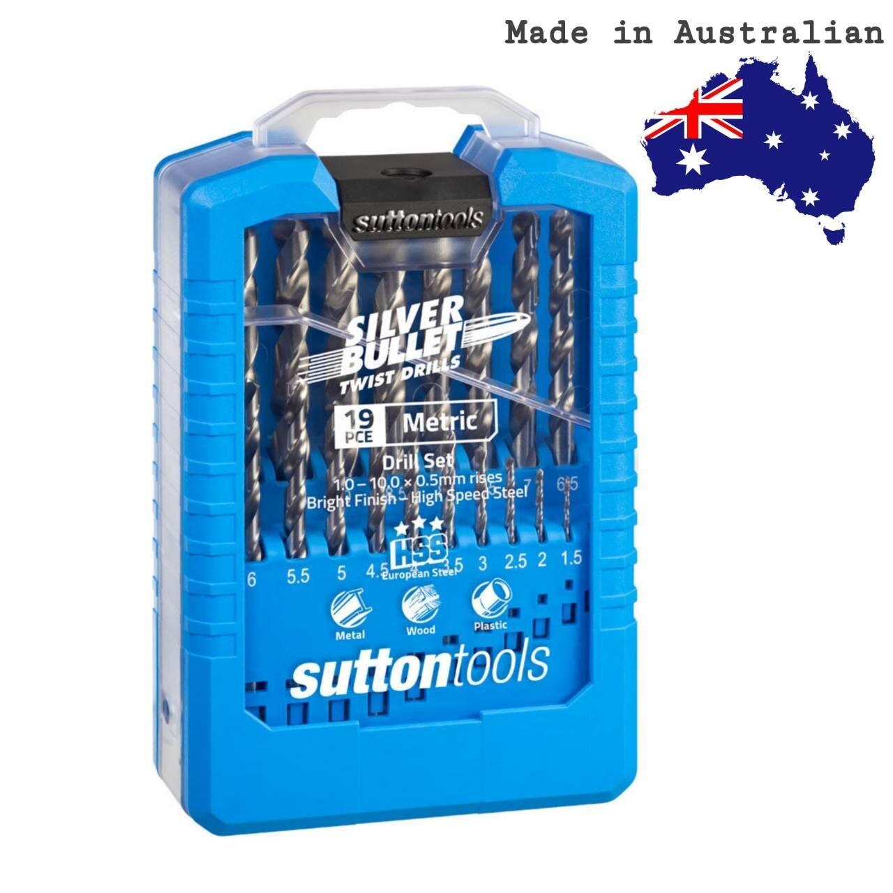 Sutton D101 SM2 SILVER BULLET ดอกสว่านเจาะเหล็ก เบอร์ 1.0-10.0 มม. x 0. ...