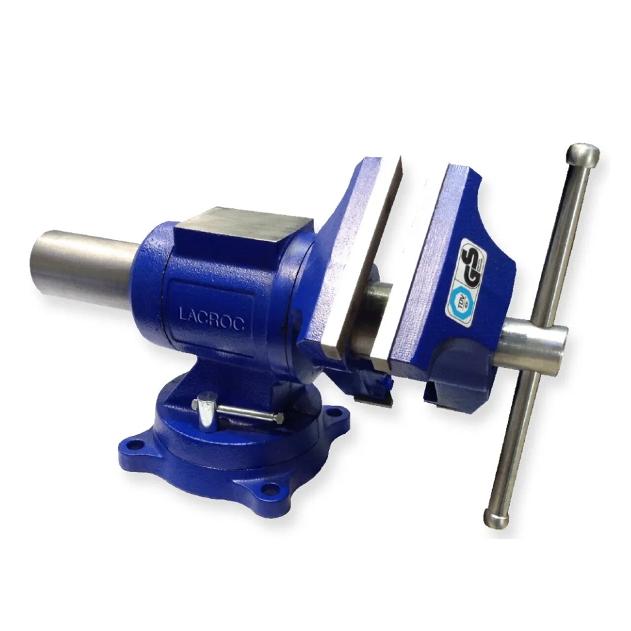 LACROC OPTIMUS-125 ปากกาจับเหล็ก 5 นิ้ว OPTIMUS (ฐาน + คอ หมุนได้ 360 องศา | มีทั่ง | ปากจับท่อ ...