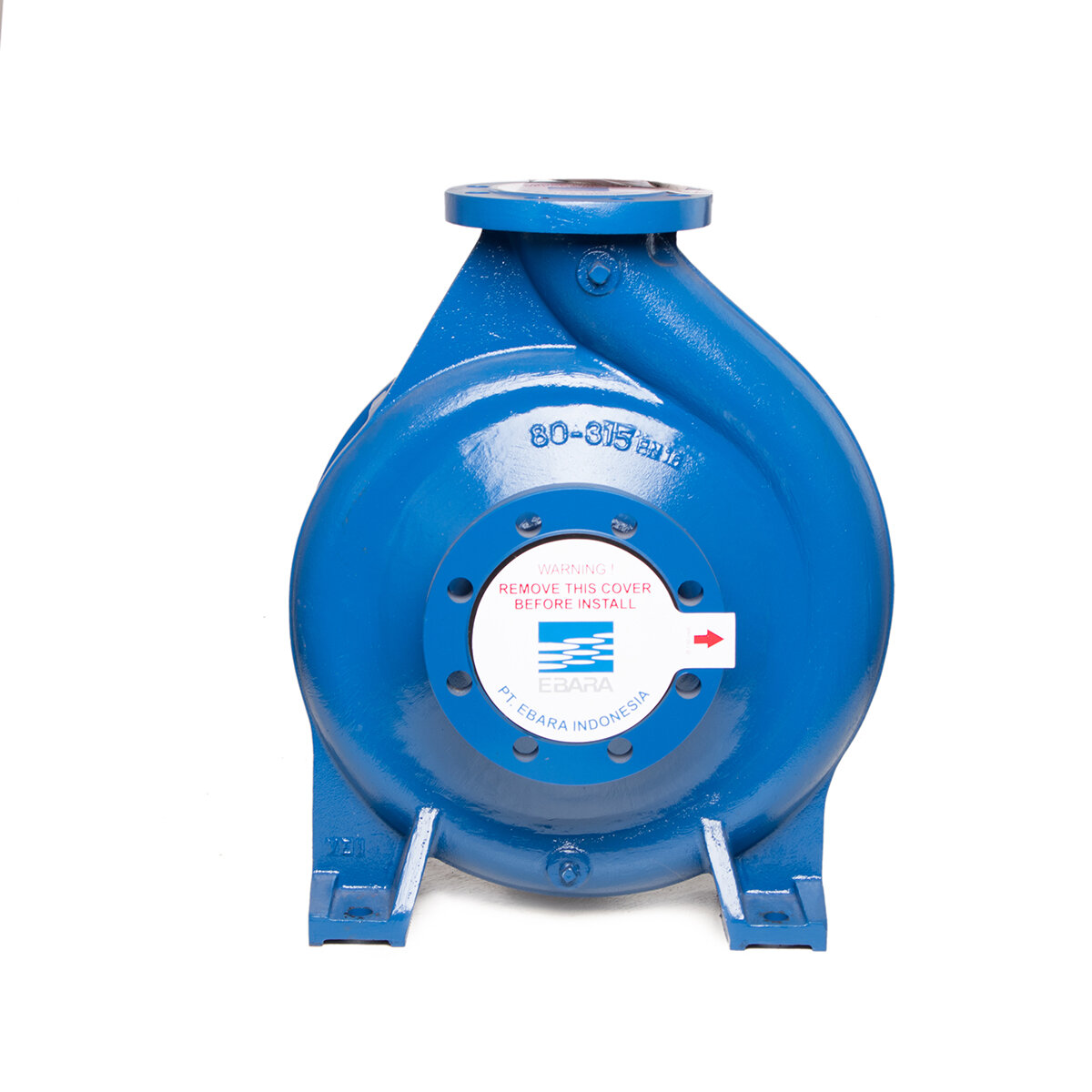 EBARA GS 80-315 [4P] ปั้มเพลาลอย 100 x 80 มม. (พิกัดมอเตอร์สูงสุด 4 POLE 40.0 HP.| ไม่รวมมอเตอร์ ...