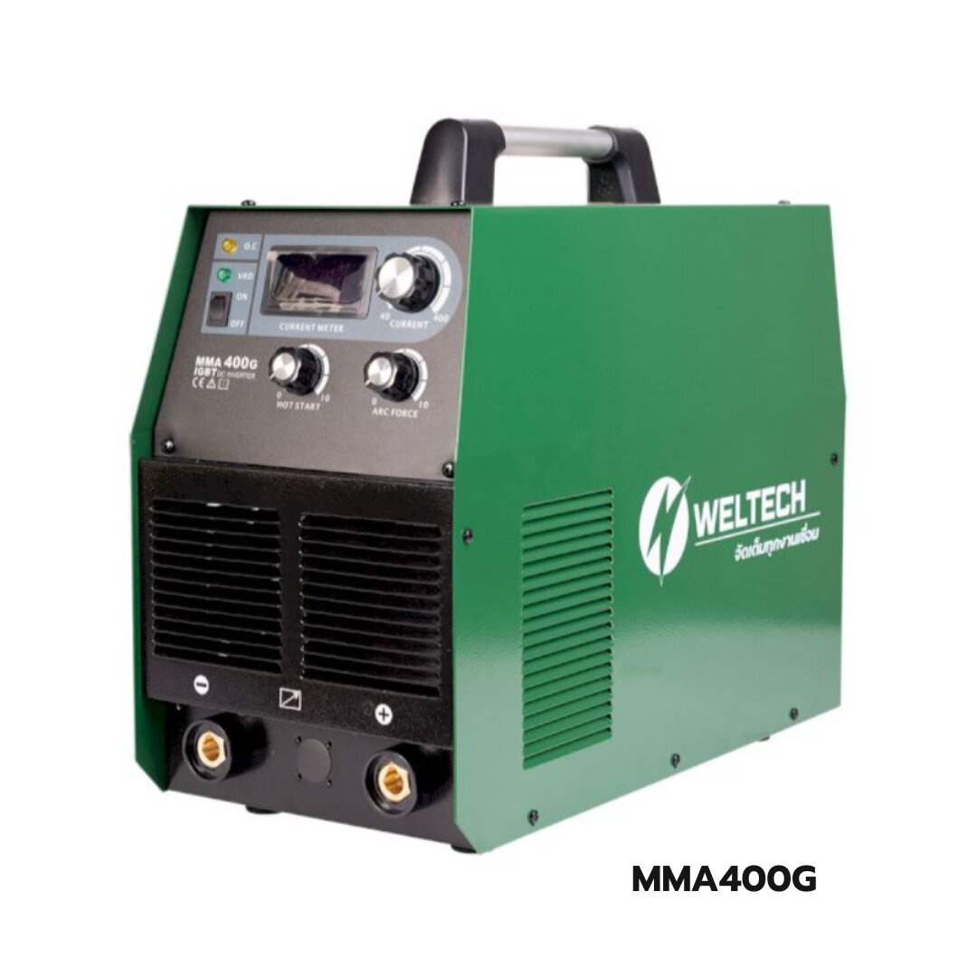 WELTECH MMA400G เครื่องเชื่อมไฟฟ้า ระบบ Inverter 400 แอมป์ (380V ...