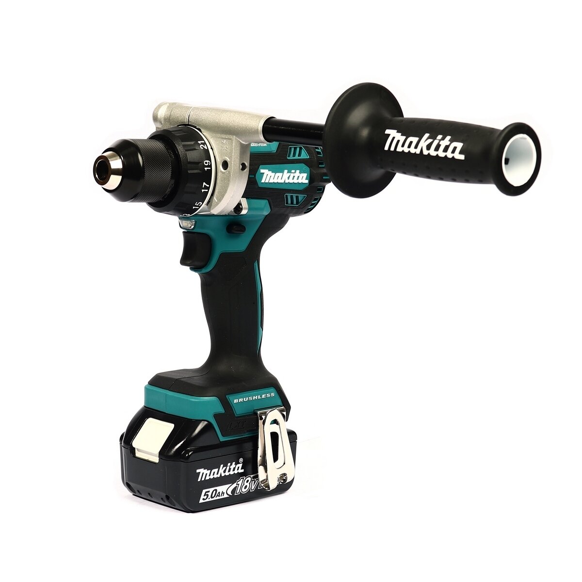 Makita DDF486RTJ สว่านไร้สาย 18V. (แบต 5.0Ah x 2 + 1 แท่นชาร์จ + กล่อง ...