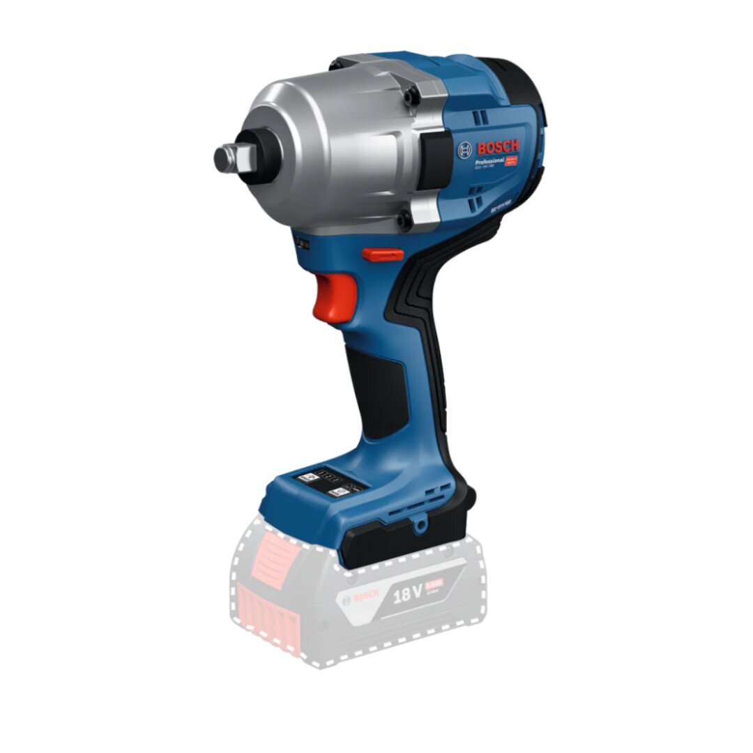 BOSCH GDS18V-780 (SOLO) : บล็อกไร้สาย 1/2 นิ้ว 18V. 780 Nm.(เครื่องเปล่า | รับประกัน 1 ปี ...