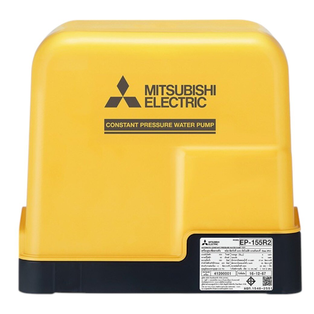MITSUBISHI EP-155R2 ปั๊มน้ำอัตโนมัติแรงดันคงที่ 1 x 1 นิ้ว 150 วัตต์ ...