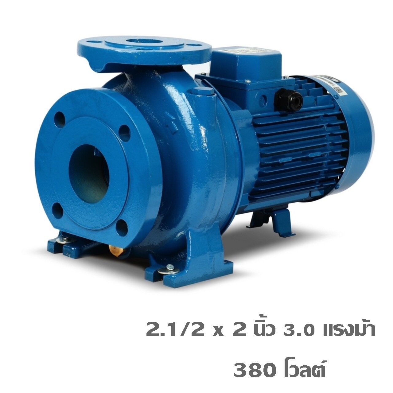 EBARA 3D 50-125/2.2 ปั้มหอยโข่ง (หน้าแปลน) 2.1/2 x 2 นิ้ว 3.0 แรงม้า 380 โวลต์ (ไม่รวมหน้าแปลน ...