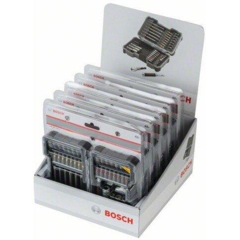 2607017164 BOSCH ชุดดอกไขควง X-LINE 43 ชิ้น ชุดบล๊อก และดอกสว่าน พร้อม ...