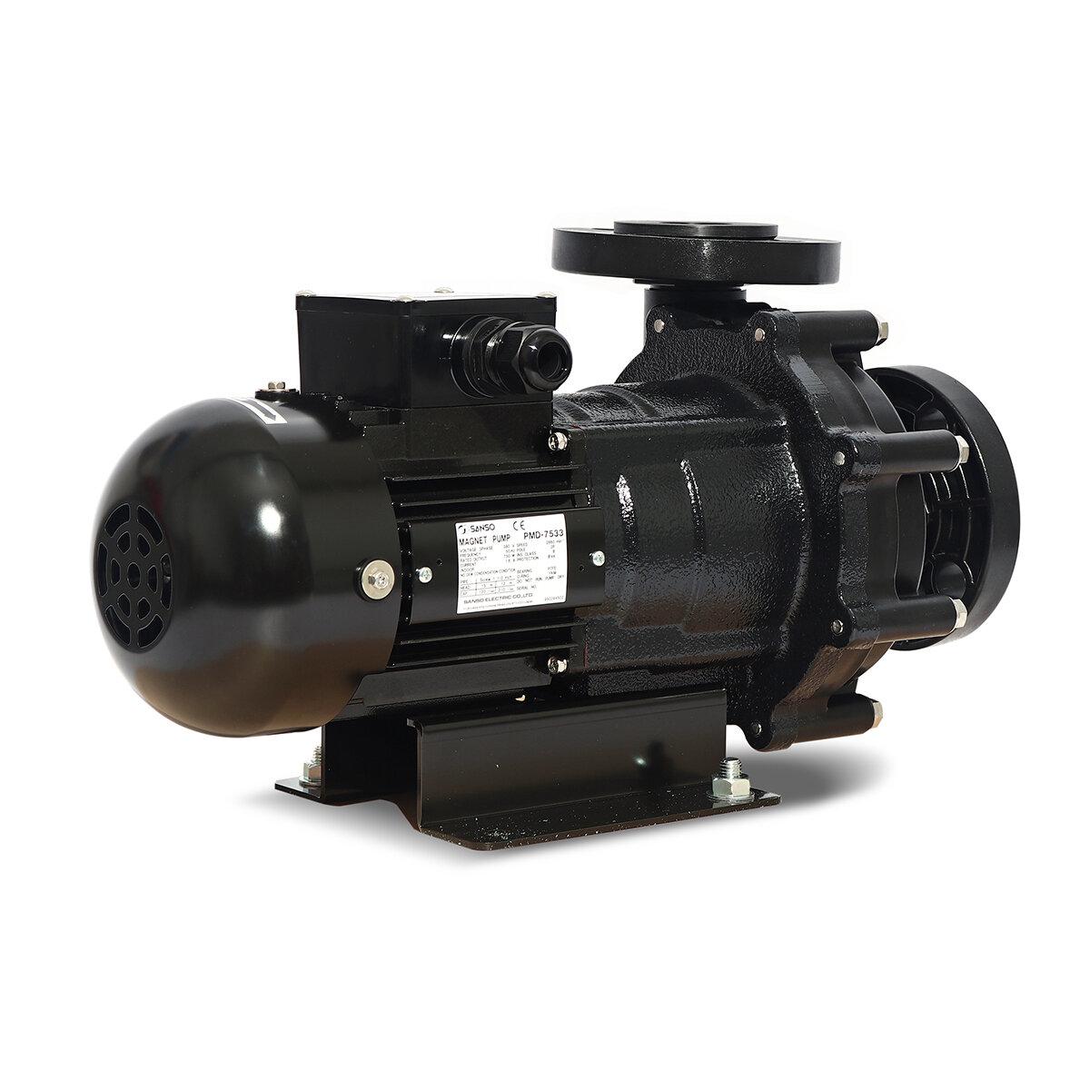 SANSO PMD-7533 ปั๊มสูบน้ำยาเคมี (Magnetic drive pump) 1.1/2 นิ้ว 750 ...