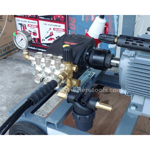 STRONGPUMP WS202-380.STD2 (Pressure by INTERPUMP) (06.67) เครื่องฉีดน้ำ ...