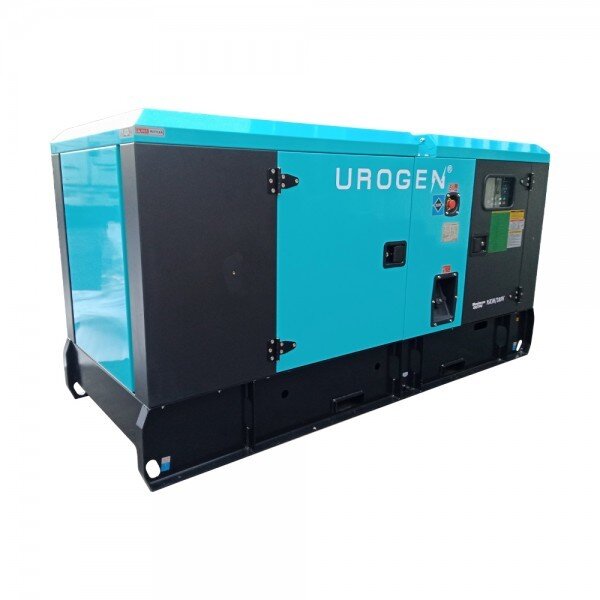 UROGEN LS3-22S-380V : เครื่องปั่นไฟดีเซล 18 kW. จ่ายไฟ 380V. (ดีเซล 4 สูบ 28 แรงม้า ระบายความ ...