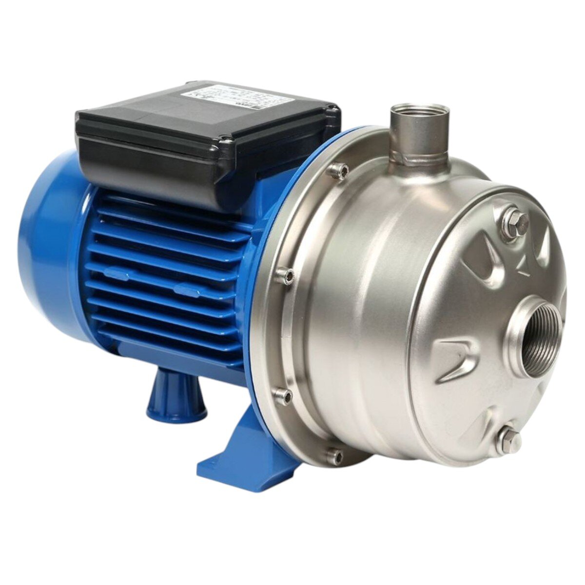 EBARA 2CDXM-70/12 ปั๊มหอยโข่งสแตนเลส 2 ใบพัด 1-1/4 x 1 นิ้ว 1.2 HP 220V. #E061-2190 - HereTools