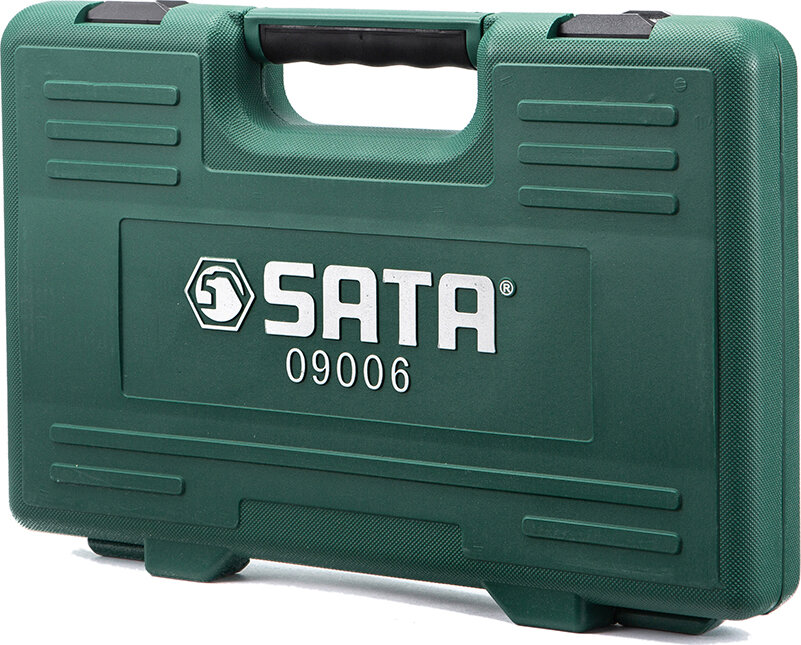 SATA 09006 บล็อกชุด 1/2 นิ้ว 6 เหลี่ยม (เบอร์ 8 - 32 มม.) 46 ตัว/ชุด ...