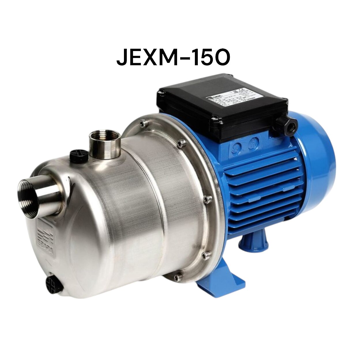 EBARA JEXM-150 ปั๊มหอยโข่งสแตนเลส (Self Priming) 1-1/4 x 1 นิ้ว 1.5 HP 220V.#E061-0490 - HereTools