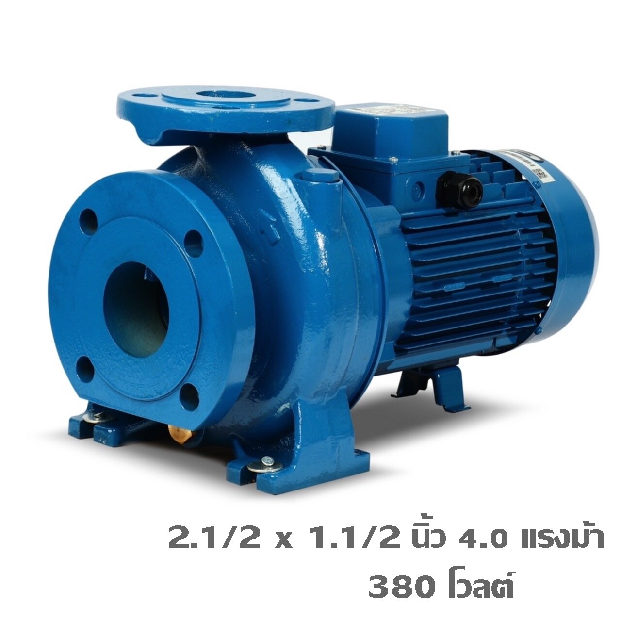 EBARA 3D 40-160/3.0 ปั้มหอยโข่ง (หน้าแปลน) 2.1/2 x 1.1/2 นิ้ว 4.0 แรงม้า 380 โวลต์ (ไม่รวมหน้า ...