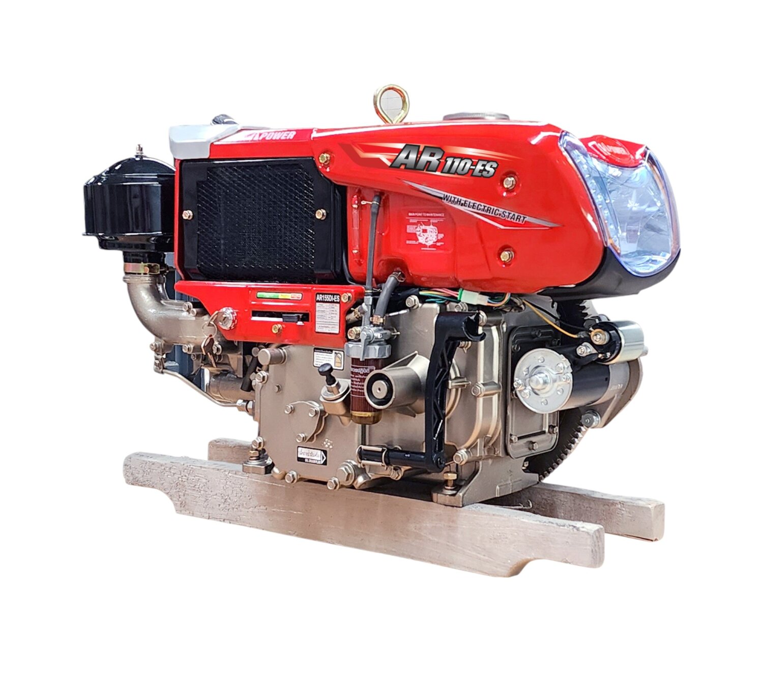 I-POWER AR110-ES เครื่องยนต์ดีเซลสูบนอน 11.0 HP (สตาร์ทไฟฟ้า | ระบาย ...