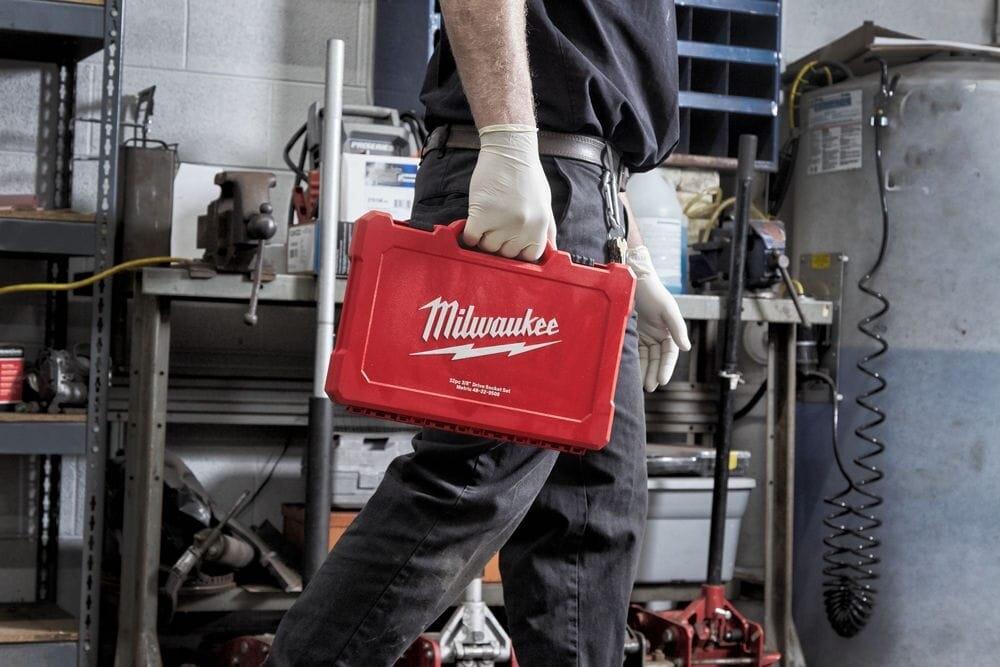 Milwaukee 4932464943 บล็อคชุด 1/4 นิ้ว 28 ตัว/ชุด (Metric) #006074502 ...