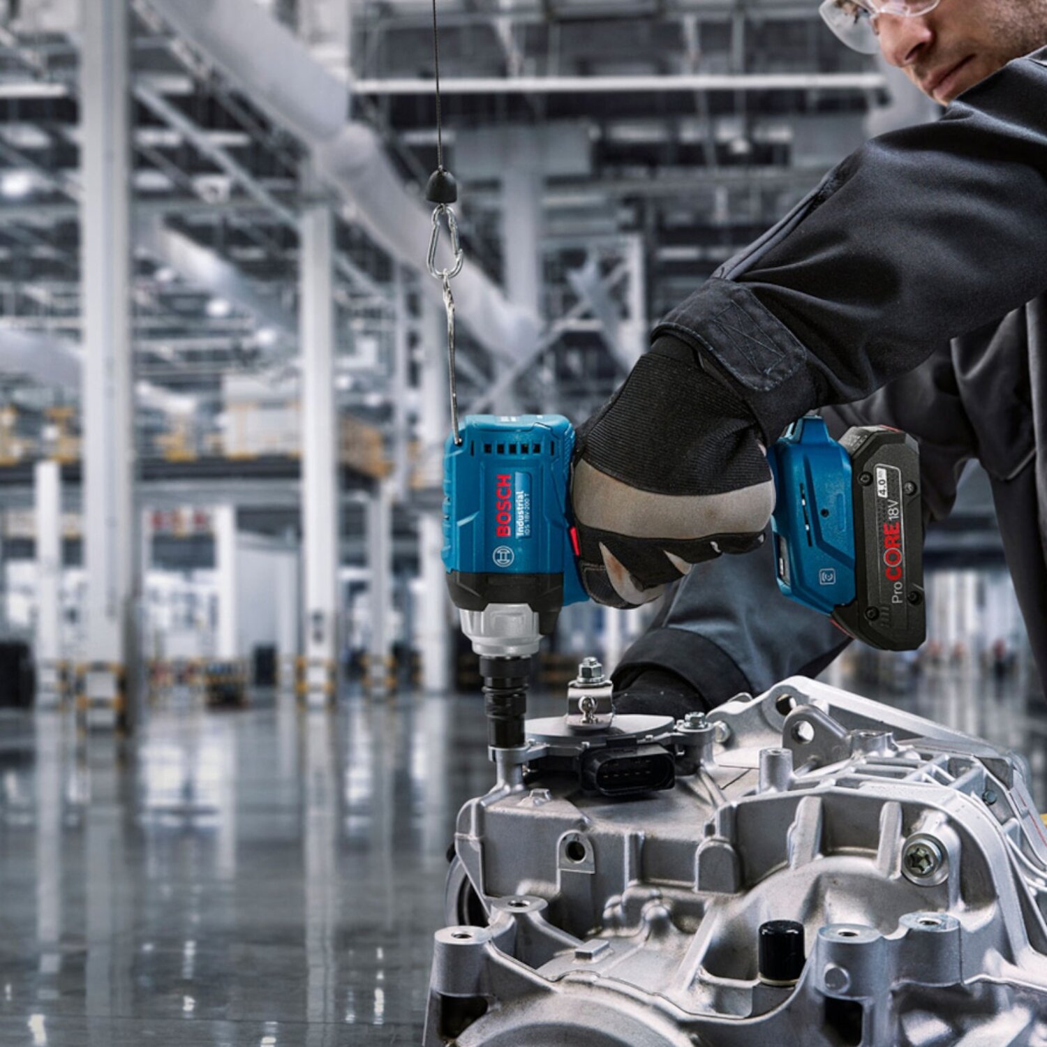 BOSCH IDS18V-200T (KITS) บล็อคไร้สาย (Industrial) 1/2 นิ้ว 18V. - HereTools