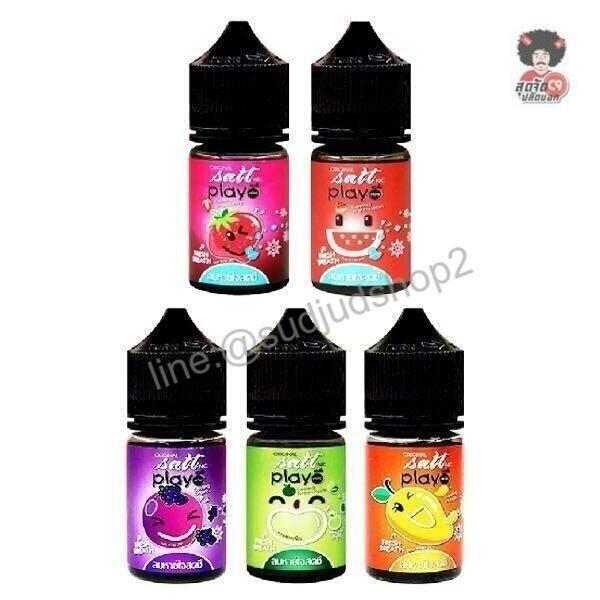 Play More Salt Nic 30ml Nic 30 - สุดจัดปลัดบอก