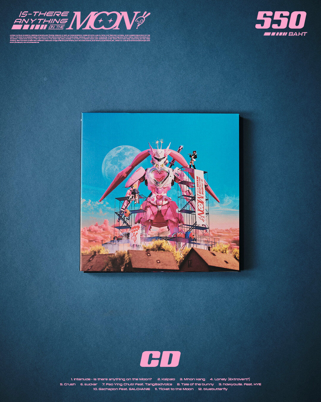 CD LUSS Album Is there anything on the Moon? - Warner Music Thailand