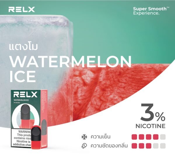หัว RELX Infinity Pod Pro WATERMELON ICE - กลิ่น แตงโม - USAGI OFFICIAL