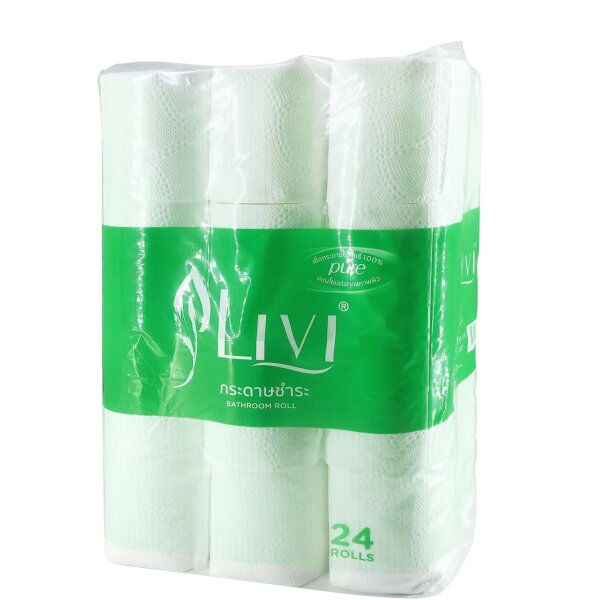กระดาษชำระม้วนเล็ก Livi Pure - บริษัท เจนเทิล แคร์ จำกัด