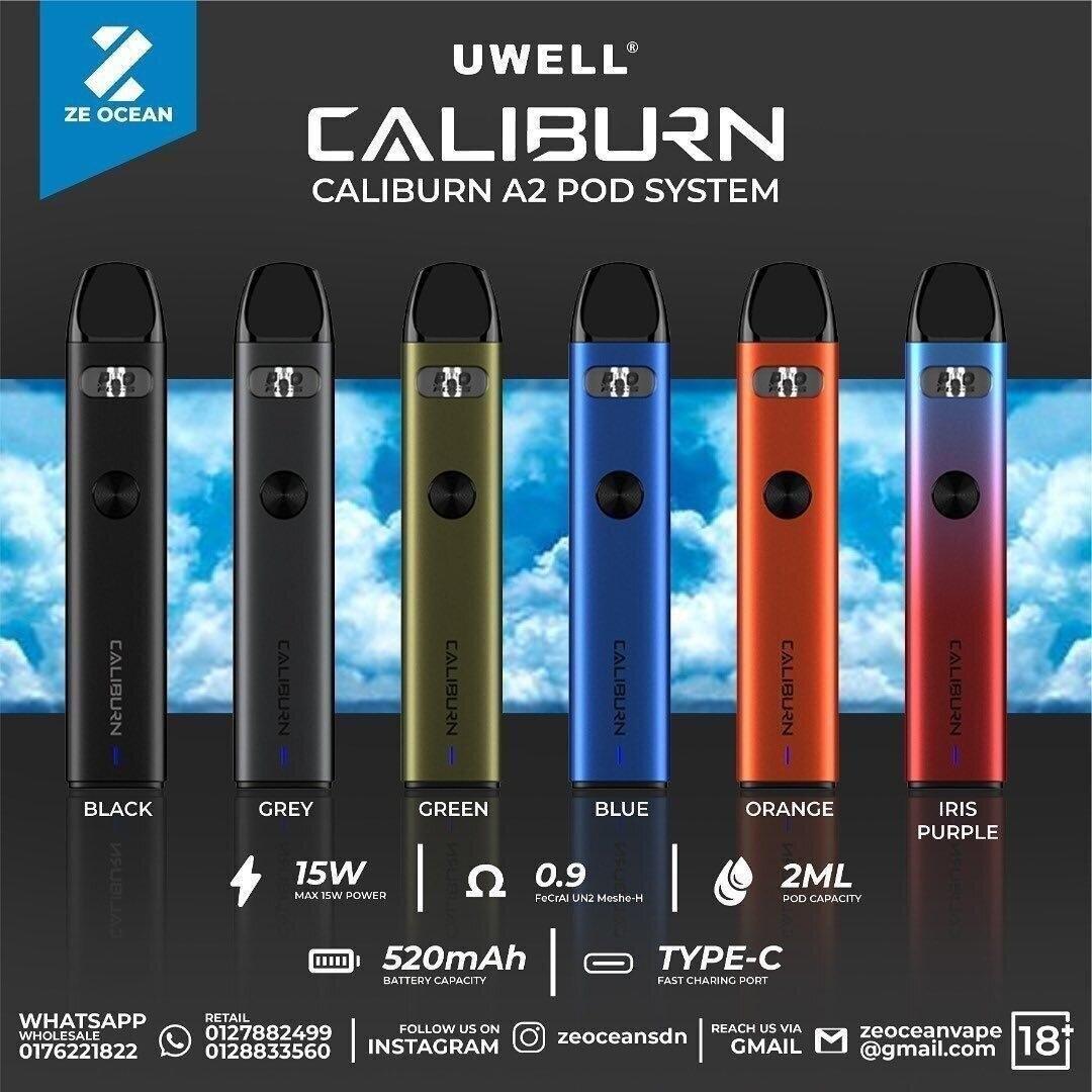 Uwell Caliburn A2 Replacement Pod uwell-caliburn-a2-replacement-pod