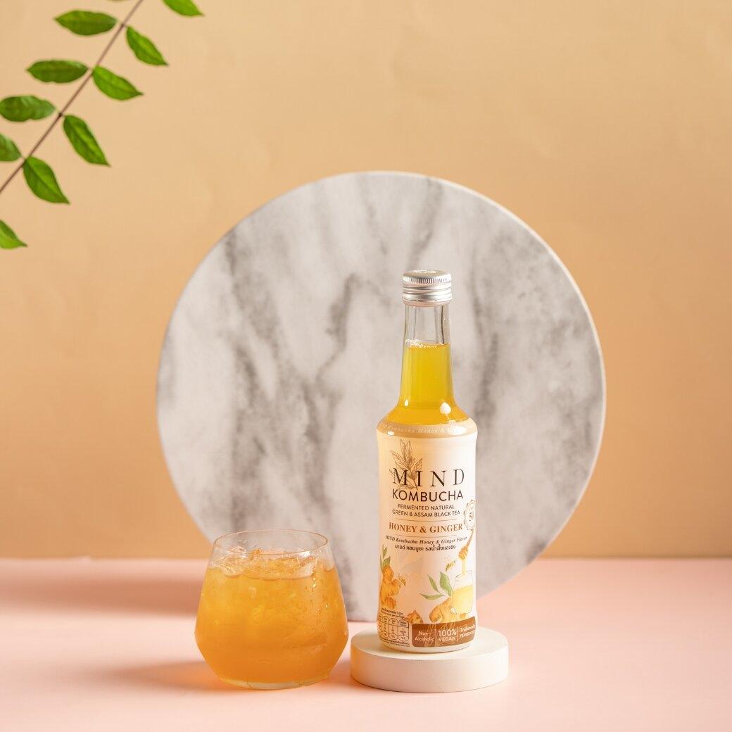MIND Kombucha Honey & Ginger - Wellness Good Life