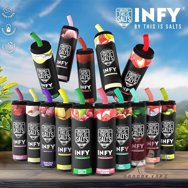 INFY 6000 Puffs Disposable pod สูบแล้วทิ้ง - Sanook Vape : ร้านขาย ...