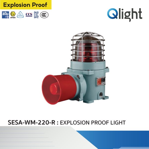 [SESA-WM] Ø167mm Explosion Proof Bulb Revolving Signal Beacon/Melodies ...