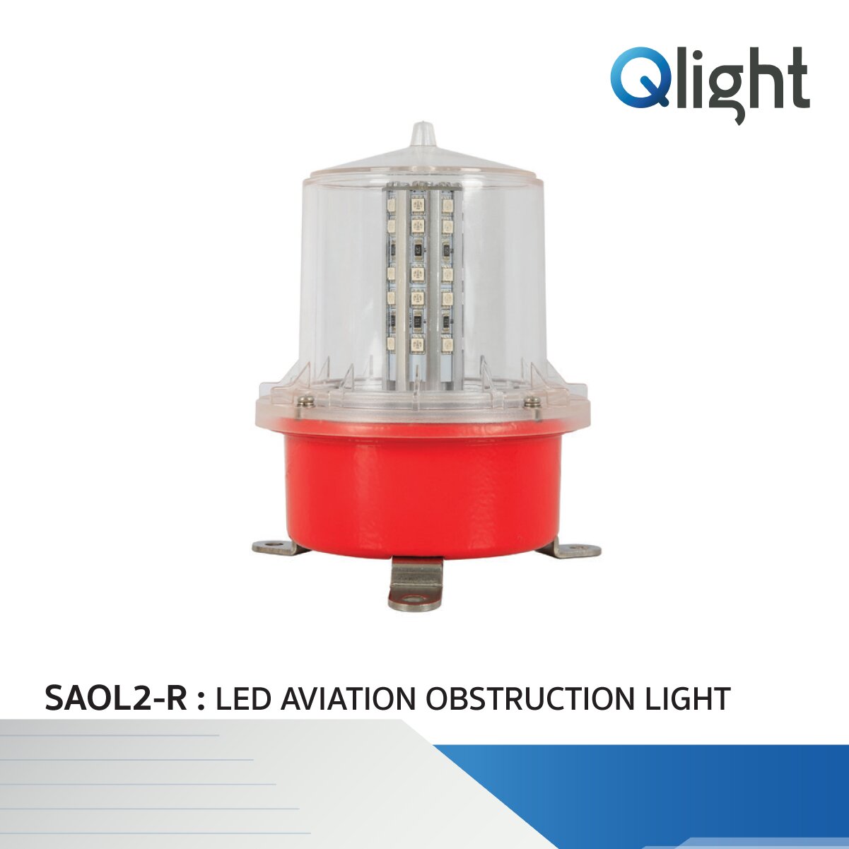 [SAOL2] Ø139mm Low Intensity LED Aviation Obstruction Light - Qlight ...