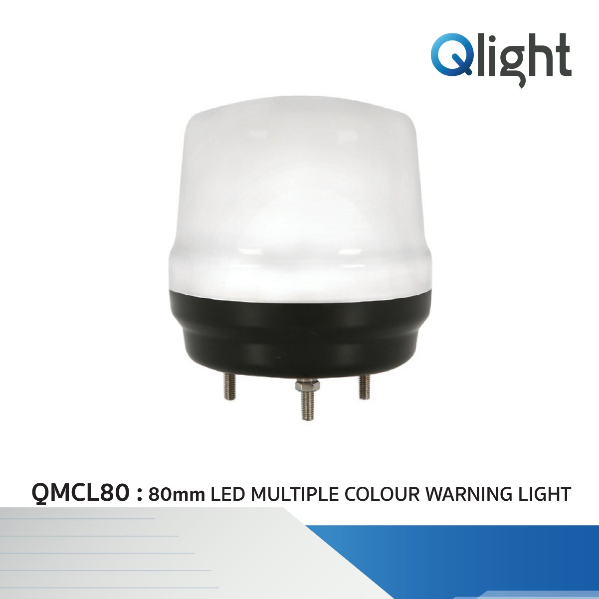 [QMCL80] Ø80mm Multiple Color LED Steady Signal Light with Seven Color ...