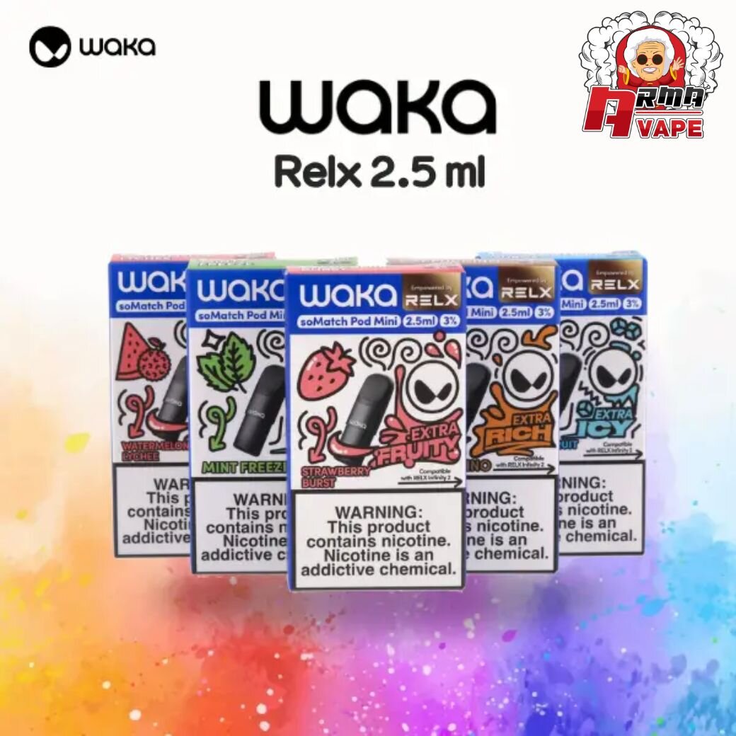 Relx Waka soMatch Pod Juice - ARMA VAPE