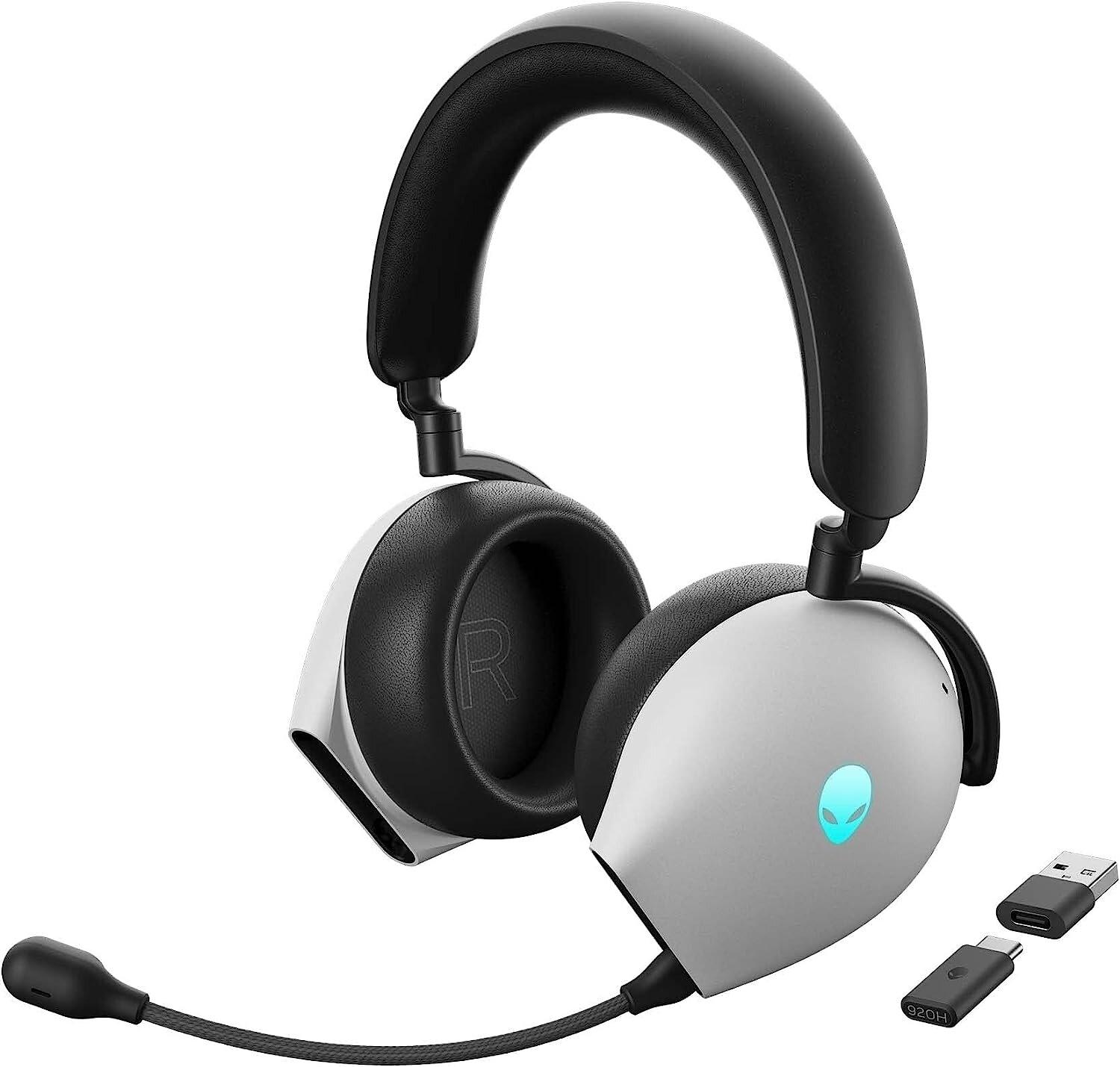 Dell Alienware AW920H Tri-Mode Wireless Gaming Headset (Bluetooth, USB ...