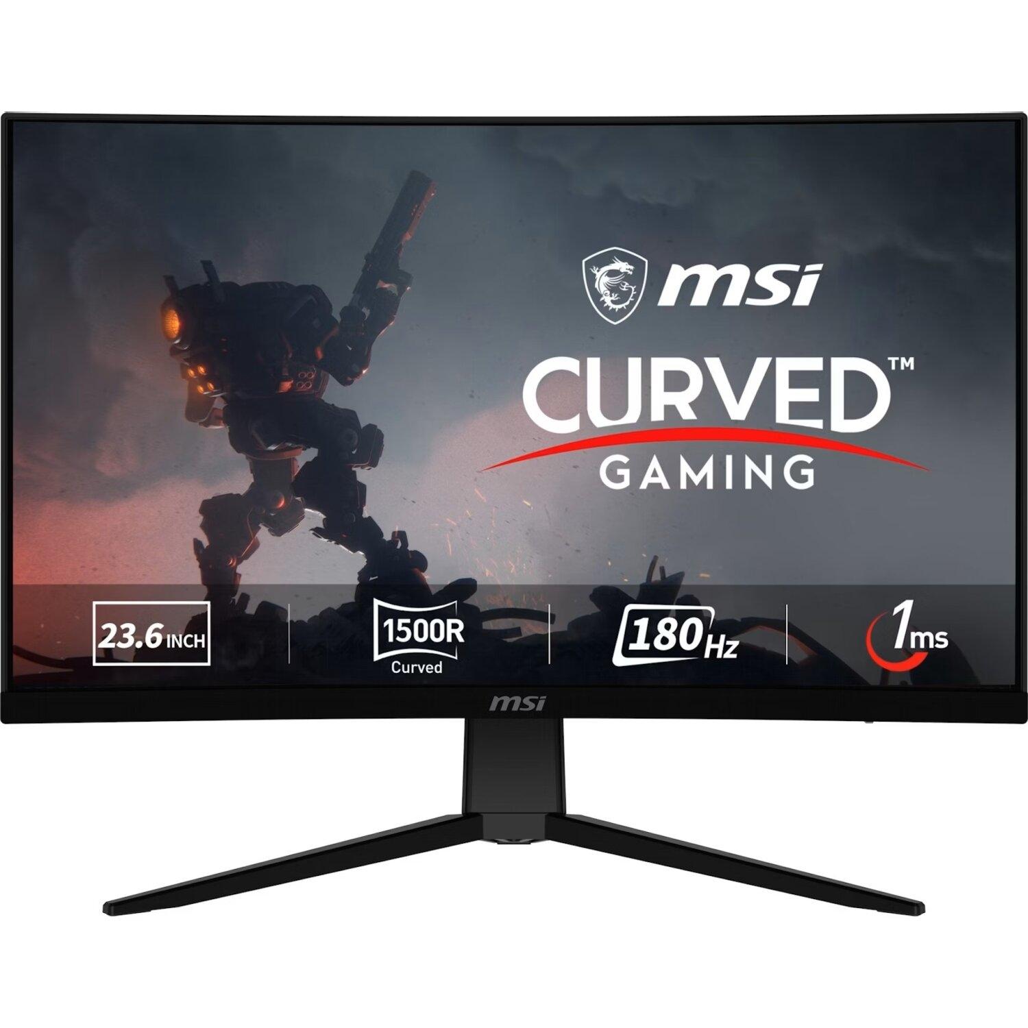 MSI Curved Monitor รุ่น Optix G2422C 23.6" 180Hz (Full HD, VA, DP, HDMI) 1ms, sRGB 97% ประกัน ...