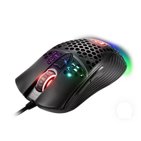MSI M99 Pro Gaming Mouse (Wired Cable, LED, Max 6200 DPI, 1.8m.) ประกัน ...