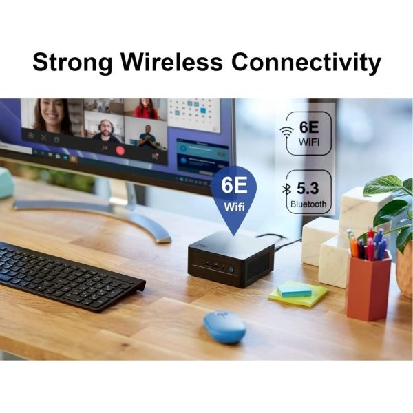 INTEL NUC 13 Pro Kit Mini PC NUC13ANHI5 (Barebone, Intel i5-1340P, No ...