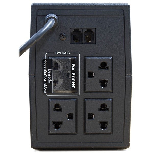 SYNDOME UPS ATOM-850 LED (850VA/360WATT) ประกันศูนย์ 2 ปี - GIGA IT SHOP