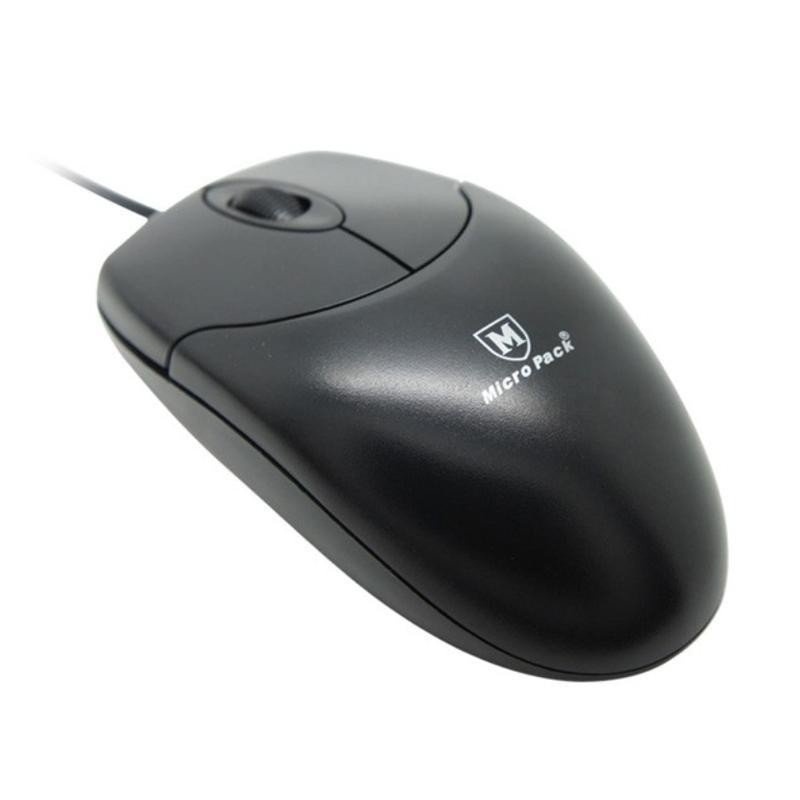 MicroPack M101 USB Cable Optical Mouse (Black) ประกัน 1 ปี - GIGA IT SHOP