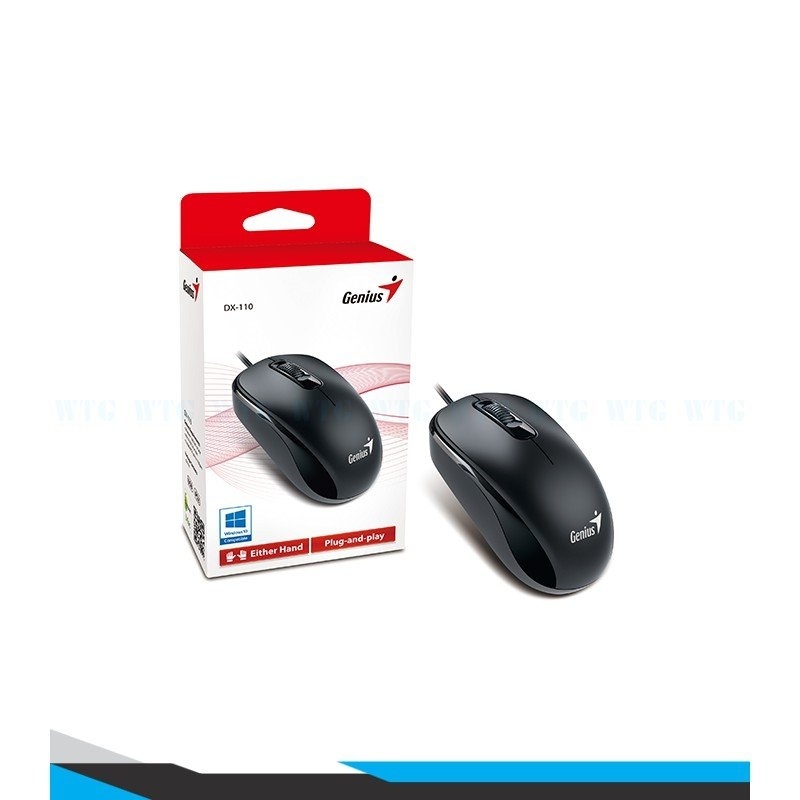 Genius DX-110 USB Cable Optical Mouse ประกัน 1 ปี - GIGA IT SHOP